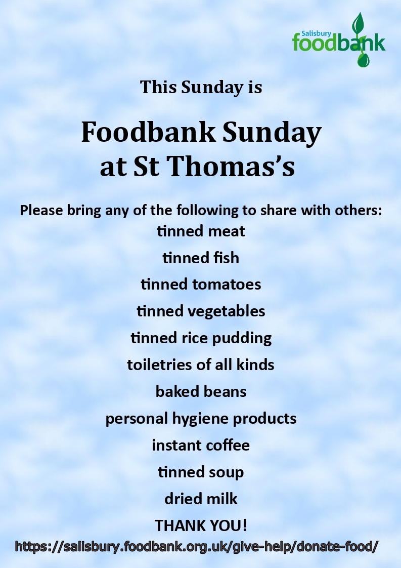 St Thomas's Salisbury – Welcoming – Praying – Transforming